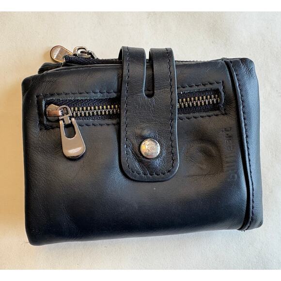 Bill Heart | Bags | Bill Heart Unisex Wallet With Zipper Genuine ...